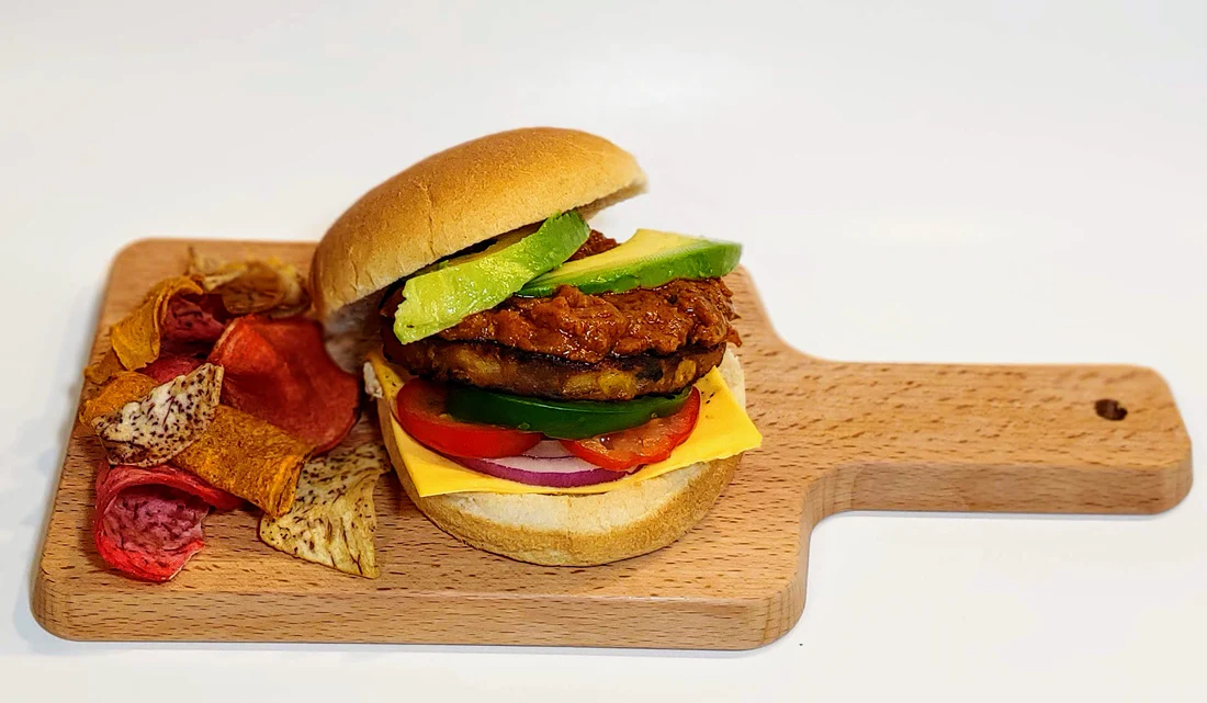 Masala Burger: Veggie Patty - Bebe's All Natural